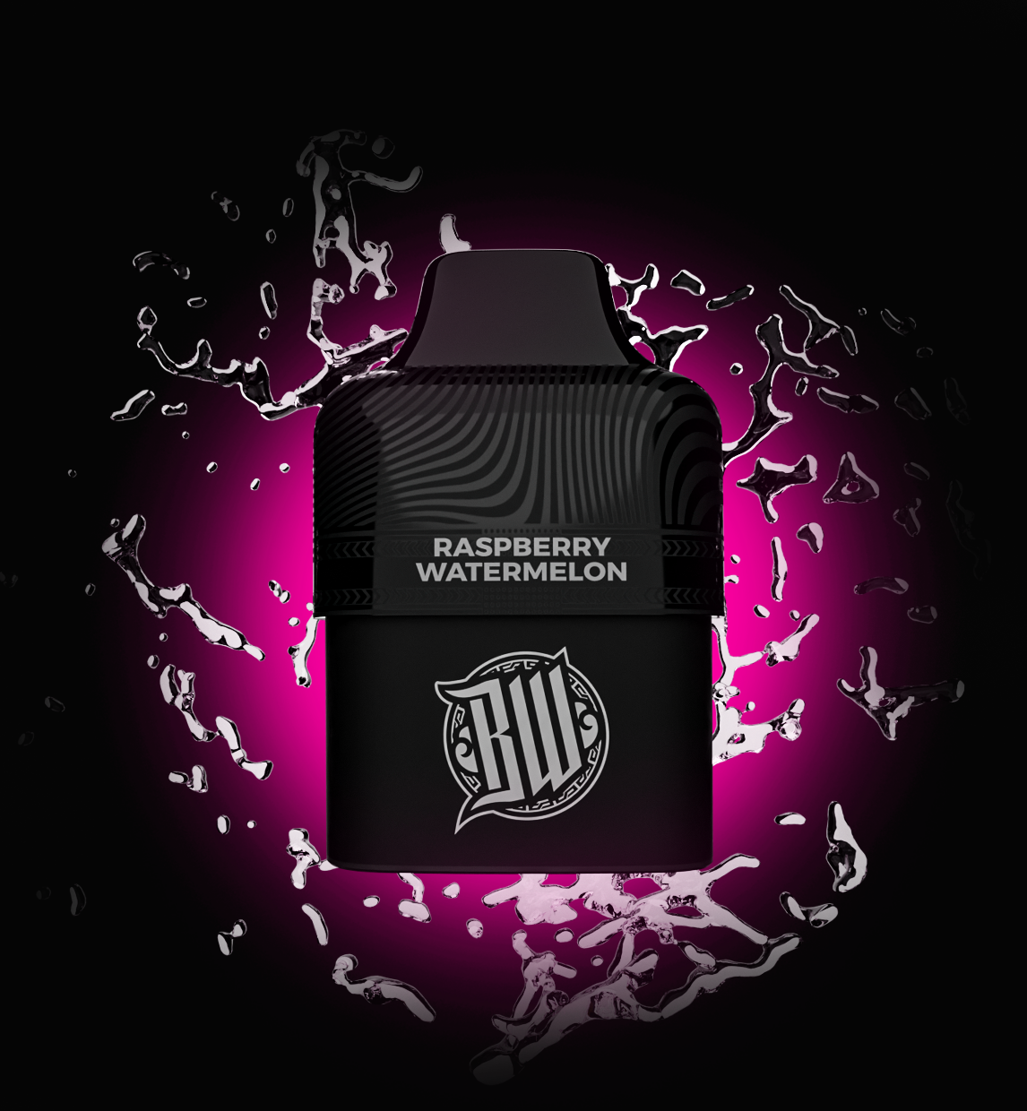 Bewolk Old School Pod Raspberry Watermelon - Tjoef Tjaff